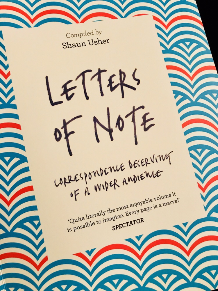 Letters of Note – Nicola Williams